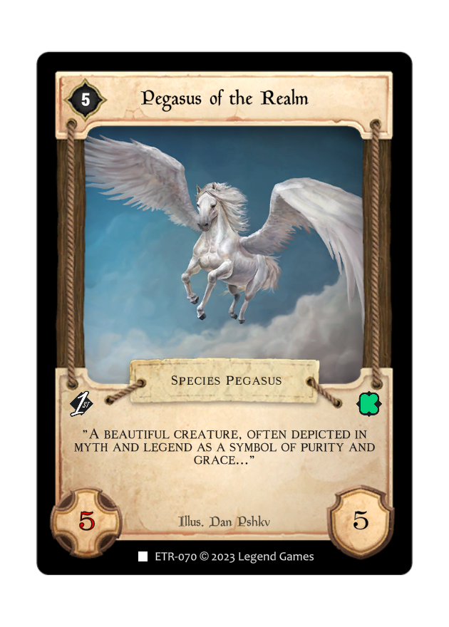 Pegasus of the Realm - Mythrel TCG Codex