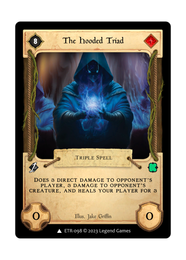 The Hooded Triad - Mythrel TCG Codex