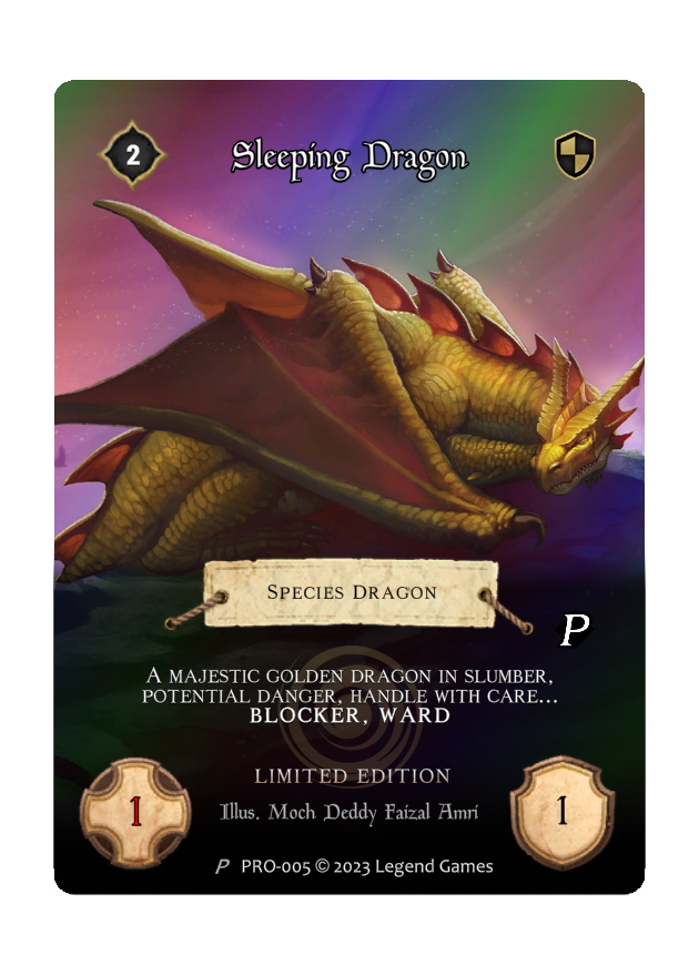 Sleeping Dragon - Mythrel TCG Codex