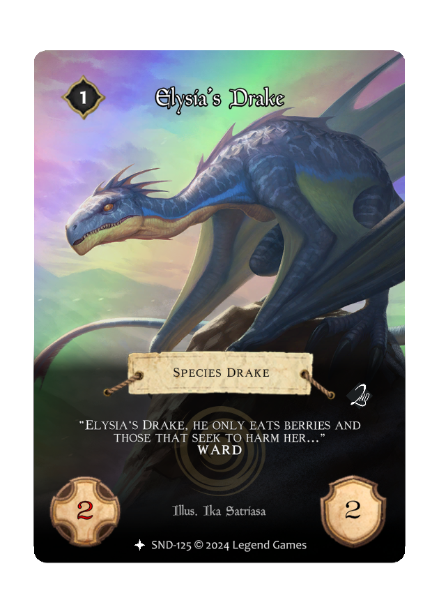 Elysia's Drake - Mythrel TCG Codex