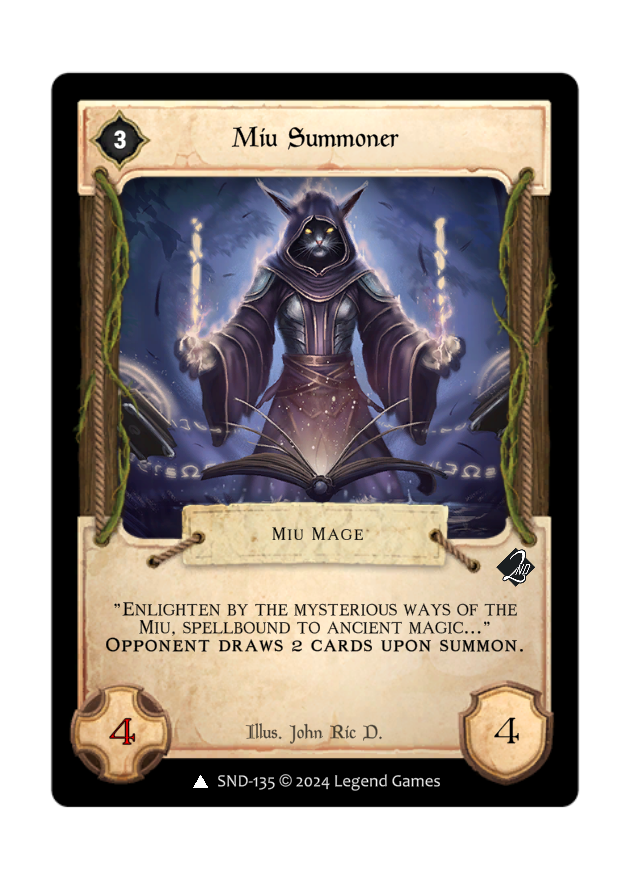 Miu Summoner - Mythrel TCG Codex